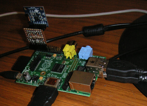 Rasberry Pi connects to Lightning Sensor