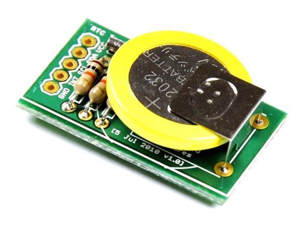 Embedded Adventures - News - New RTC and temperature sensor module for ...